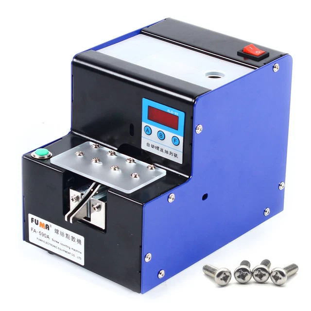 FA-590A AUTOMATIC SCREW Feeder Conveyor Counter Counting Machine ...