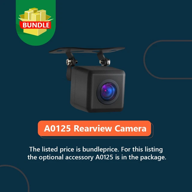 CAM+7& QLED TOUCH Screen Double Din Car Stereo CarPlay Android Auto FM ...