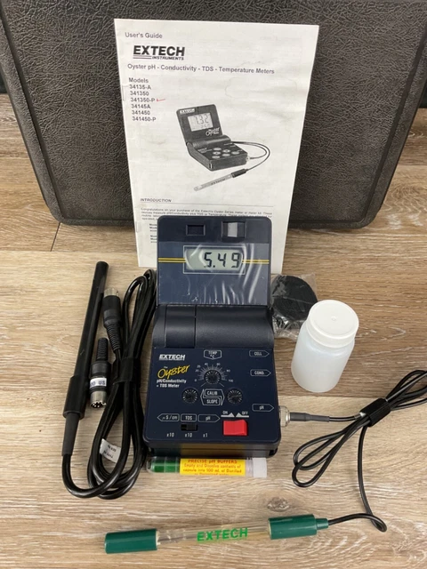 EXTECH INSTRUMENTS OYSTER PH/Conductivity + TDS Temperature Meter ...