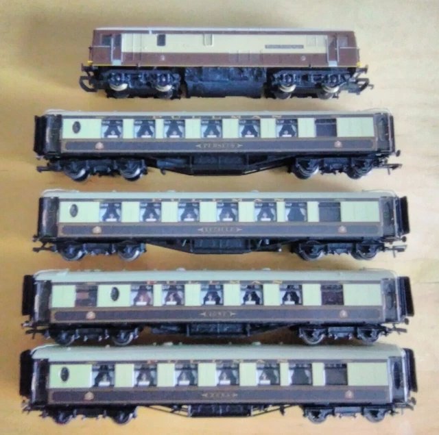 VSOE PULLMAN HORNBY coach set with Lima PULLMAN 73 'Brighton Evening ...