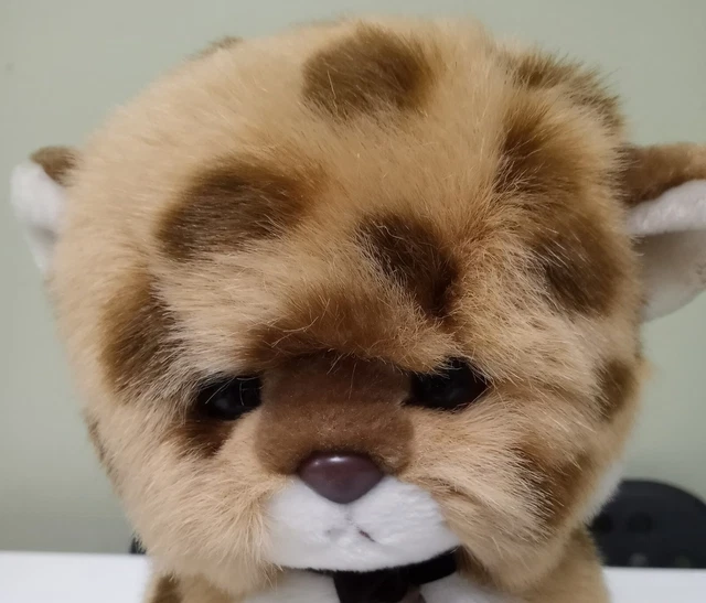 VINTAGE GUND BABY Tamba Leopard Cheetah Kitten Cub Cat Plush Stuffed 9. ...