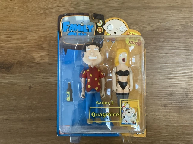 FIGURINE ARTICULÉE MEZCO Toys Family Guy Series 2 Quagmire 2005 NEUVE ...