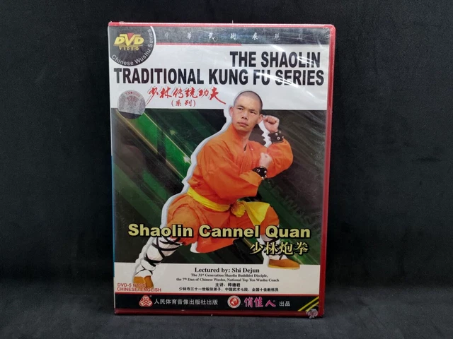 SHAOLIN TRADITIONAL KUNG Fu DVD Series: Shaolin Cannel Quan - SEALED ...