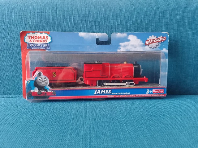 JAMES - TOMY Trackmaster - Thomas And Friends - New In Box - Damaged ...