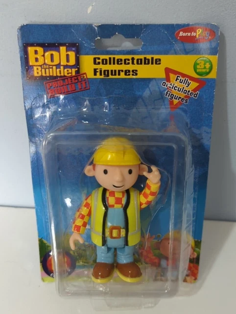 BOB THE BUILDER 2005 Hi-vis BOB figure new and sealed £18.00 - PicClick UK