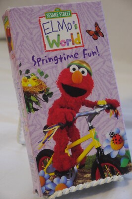 SESAME STREET ELMO'S World Springtime Fun! VHS tape 2002 £9.92 ...