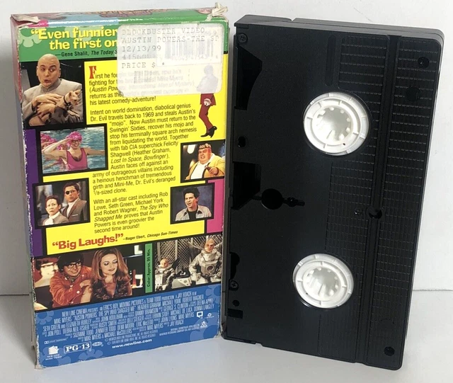 AUSTIN POWERS THE Spy Who Shagged Me (VHS, 1999) TESTED with Case £1.23 ...