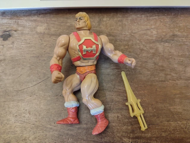02 HEMAN He Man Thunder Punch Vintage Motu Master Of The Universe ...