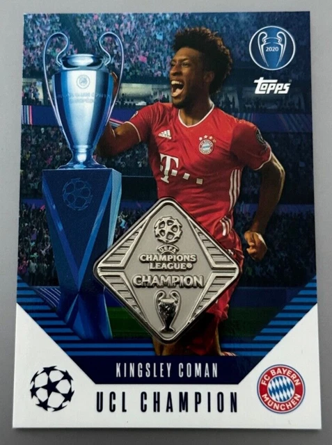 TOPPS MATCH ATTAX 2024/25 - Kingsley Coman Relic UCLC-KC £22.95 ...
