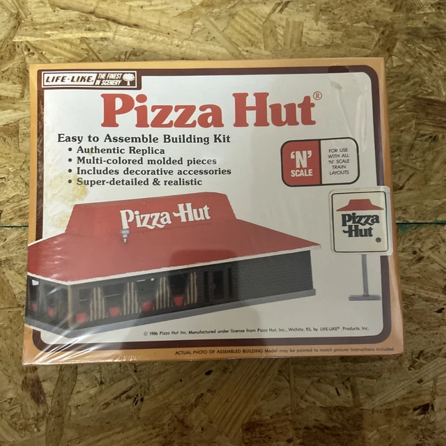 PIZZA HUT N Scale Building Life-like Pizza Hut 'N' Scale EUR 71,45 ...