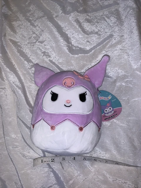 Squishmallow ~8and Kuromi Soft Sanrio Hello Kitty Rabbit Purple Hood