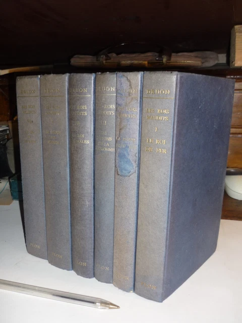 MAURICE DRUON LES Rois maudits Editions Del Duca/Plon Paris 1966 EUR 50 ...