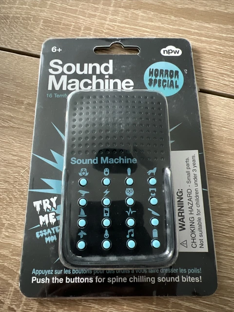 RARE NIB SOUND Machine Black ‘Horror Special’ Toy Electronic Sound ...