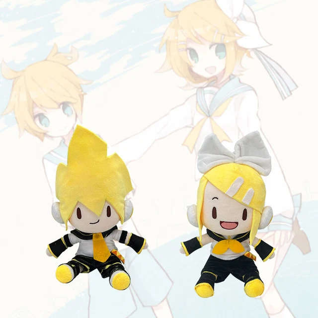 KAGAMINE LEN RIN Plush Figure Cozy And Huggable 35cm Height £17.09 ...