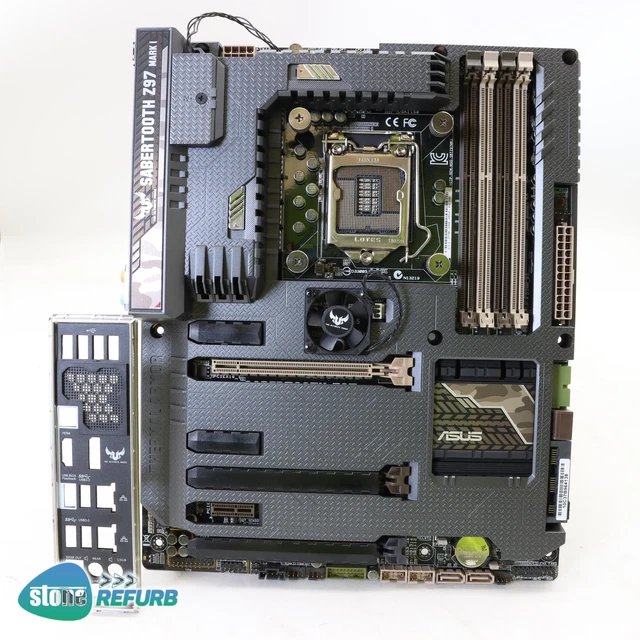 ASUS SABERTOOTH Z97 Mark I LGA 1150 ATX DDR3 Motherboard £90.00 ...