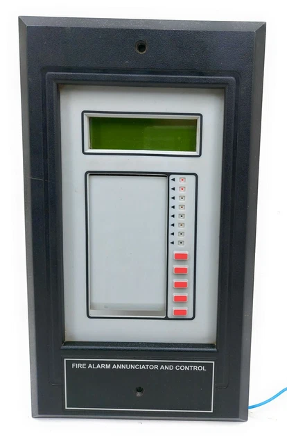 FIRE ALARM ANNUNCIATOR and Control Panel £595.93 - PicClick UK