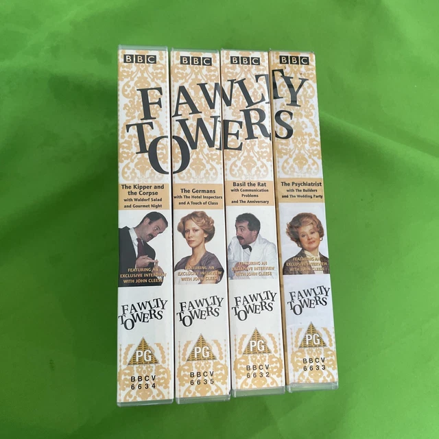 FAWLTY TOWERS COMPLETE BBC Series Roadshow Home Video Limited VHS Box ...