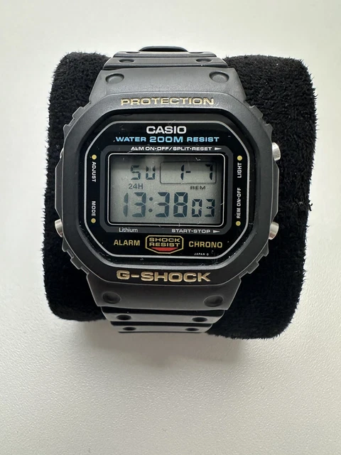 CASIO G-SHOCK VINTAGE DW 5600 901 aus 1990 Top Original rar Made in ...