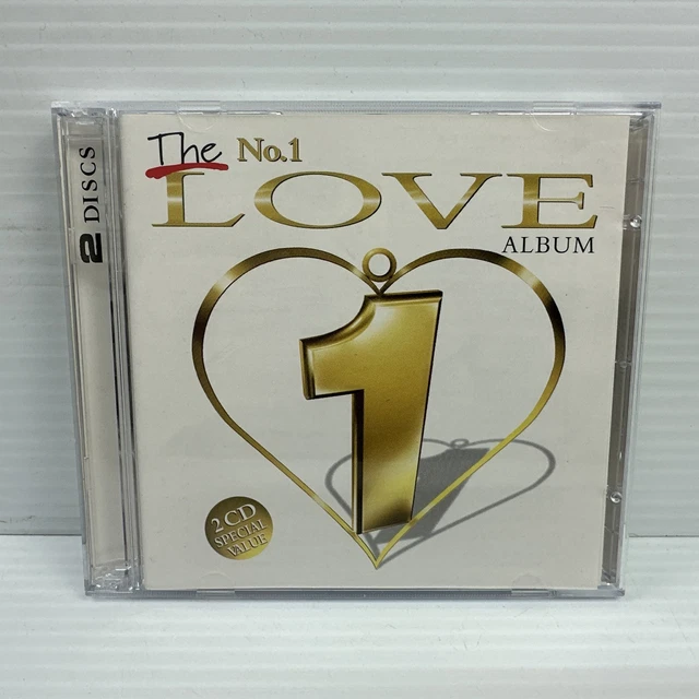 THE NO.1 LOVE Album CD 2 Discs Various Artists 1996 Oz Seller $9.95 ...