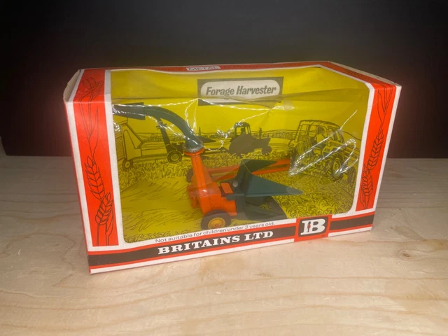 BRITAINS FORAGE HARVESTER 1.32Nd Scale. Cat No.9542. £25.64 - PicClick UK