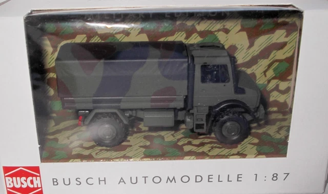 BUSCH MERCEDES UNIMOG U5023 4x4 MILITÄR PRITSCHE / ARMY TRANSPORTER ...