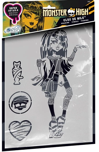 REVELL, STENCIL MONSTER HIGH - Cléo de Nile, , REV30222 EUR 2,50 ...