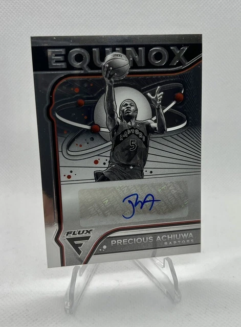 2022-23 FLUX PRECIOUS ACHIUWA Equinox Auto #EA-PAC Raptors EUR 6,62 ...