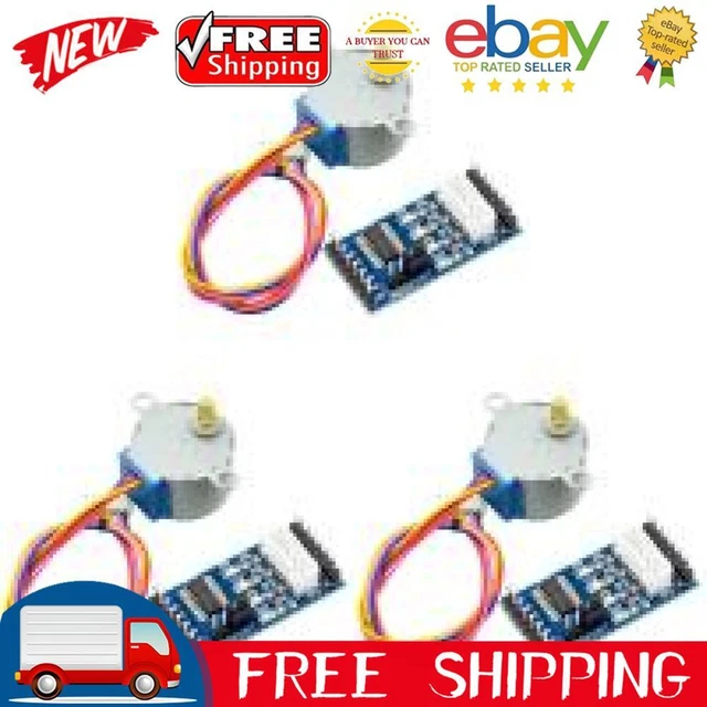 5V 28BYJ-48 STEPPER Motor+ULN2003 Driver Board (28YBJ 48 And ULN2003 ...