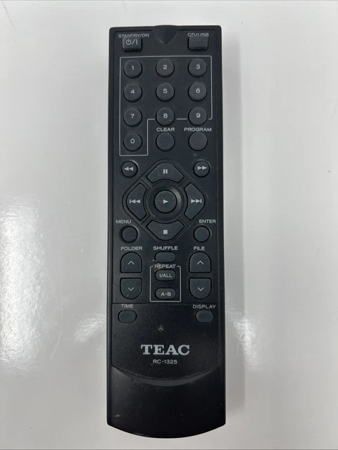 ORIGINAL OEM TEAC RC-1325 CD Player Remote Control $49.99 - PicClick