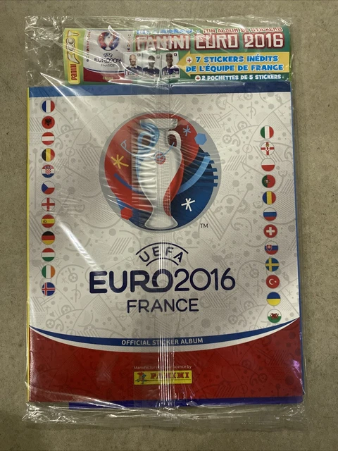 PANINI EURO 2016 - Album Vide Empty Vuoto Leer Vacio White Blister ...