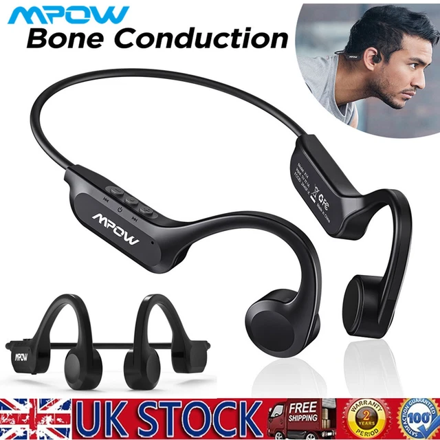 MPOW X14 BONE Conduction Headphones Bluetooth Wireless Earbuds ...