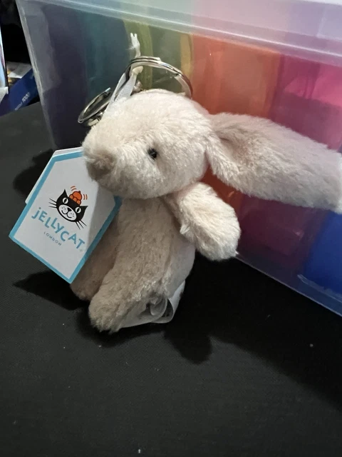 JELLYCAT BASHFUL BLUSH Bunny Bag Charm £26.70 - PicClick UK