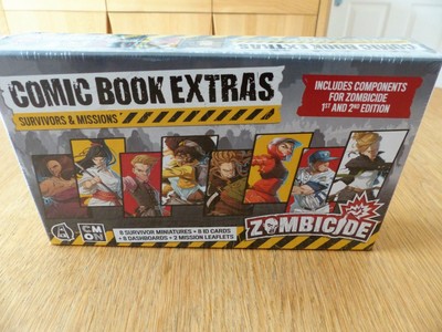 ZOMBICIDE 2ND EDITION Kickstarter Exclusive Comic Book Extras, CMON ...