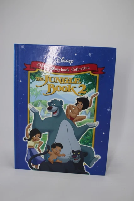 DISNEY CLASSIC STORYBOOK Collection The Jungle Book 2 large hardcover ...
