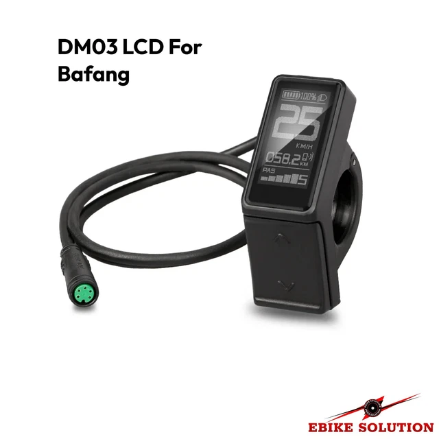 ELECTRIC BIKE DM03 Mini Display For BAFANG BBS01/02B BBSHD Mid Drive ...