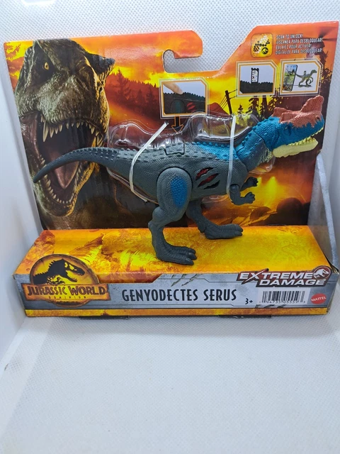 JURASSIC WORLD DOMINION Extreme Damage Genyodectes Serus Figure New ...