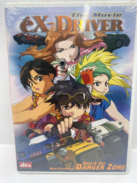 EX-DRIVER: THE MOVIE (DVD, 2004) anime film + Nina & Rei Danger Zone ...