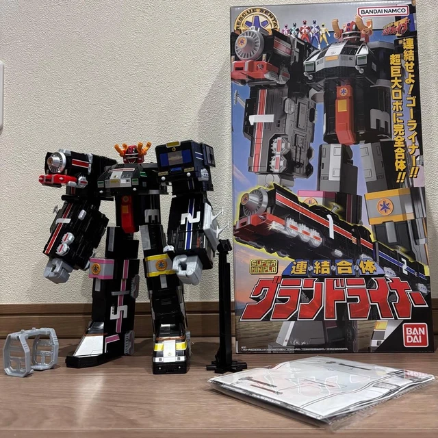 SUPER MINIPLA GOGOFIVE Grand Liner Bandai Japón Power Rangers Robot ...