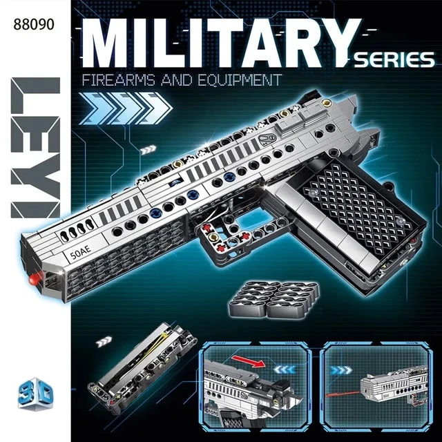 ASSEMBLED AK47 DESERT Eagle Block Toy Gun EUR 41,99 - PicClick FR