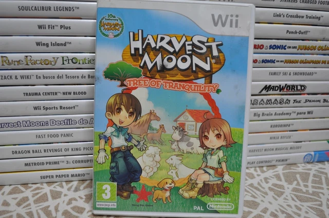 HARVEST MOON TREE of Tranquility PAL VERSION NNINTENDO Wii / Wii U RARE ...
