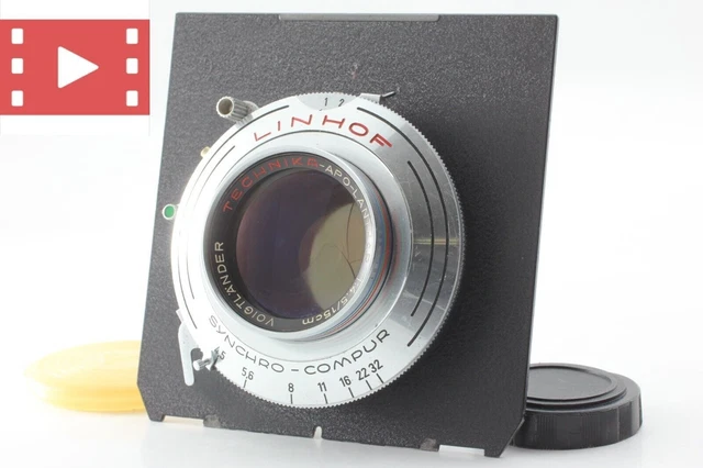 [PROCHE DE MINT] Objectif Voigtlander Technika-Apo-Lanthar 150 mm 15 cm ...