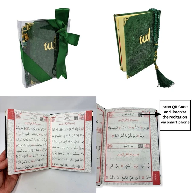 ISLAMIC GIFT SET (25 Surah Quran Booklet + Dua´s and Luxury Prayer ...
