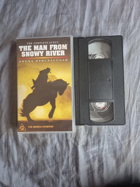 THE MAN FROM Snowy River Arena Spectacular VHS Tape $14.35 - PicClick AU
