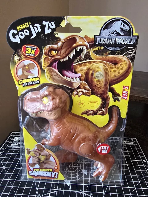HEROES OF GOO Jit Zu JURASSIC WORLD Chop Attach - T-REX 41304 £11.50 ...