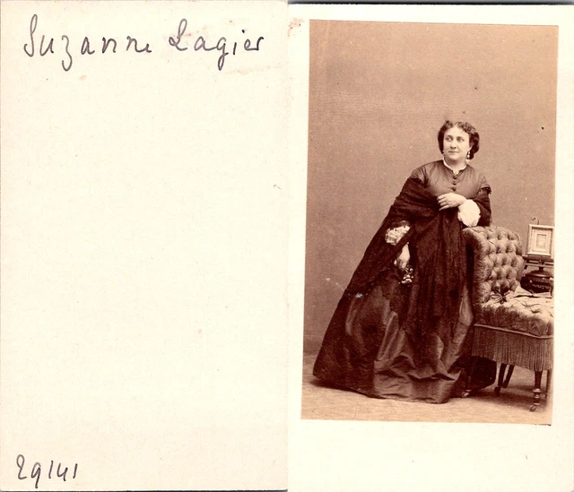 ACTRESS OPÉRETTA THEATRE, actress and lyrical singer Suzanne Lagier ...