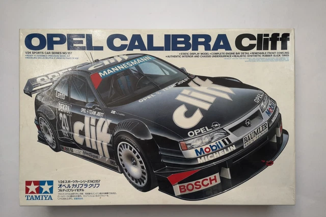CLIFF OPEL CALIBRA DTM 1995 Tamiya #24157 1:24 Used £100.80 - PicClick UK