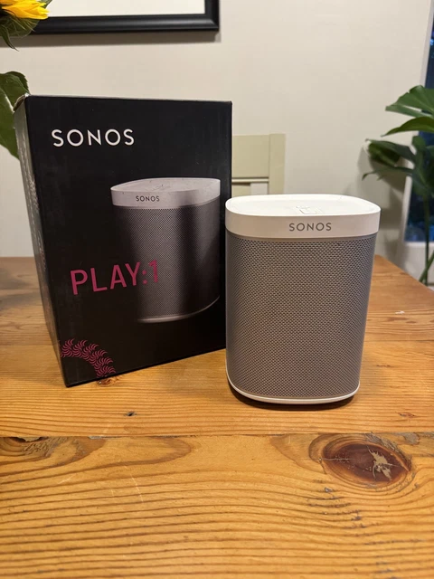 SONOS PLAY:1 SMART Wireless Speaker - White with box- see pics ...