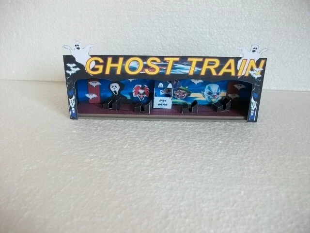 FAIRGROUND MODEL OO Scale Model Funfair 00 Gauge Ghost Train Model ...
