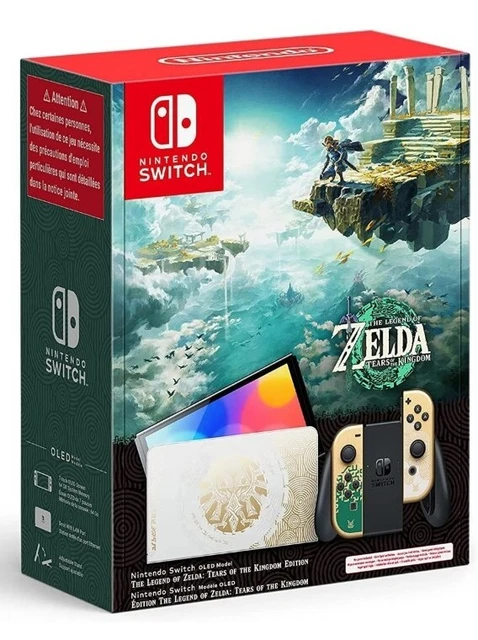 NINTENDO SWITCH-OLED MODEL - The Legend of Zelda : Tears of the Kingdom ...