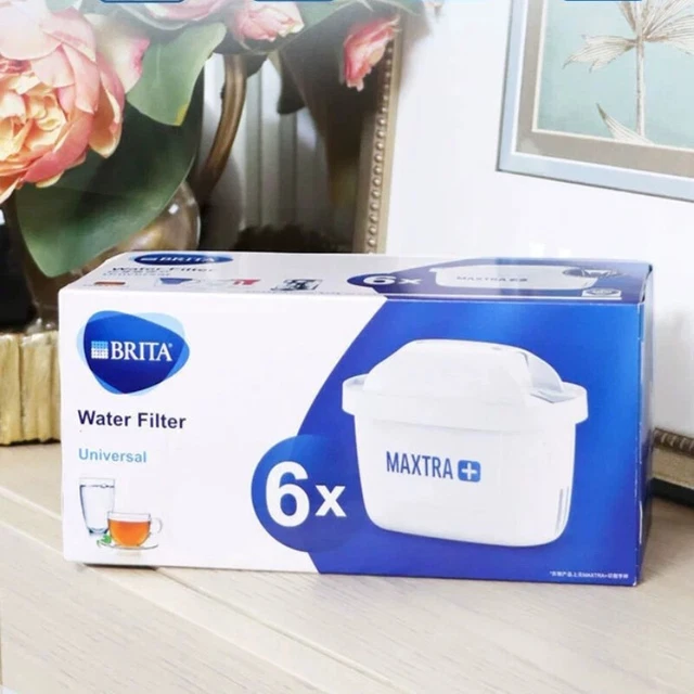 BRITA MAXTRA WATER Filter Cartridge 6 Pa With Activated Carbon Home ...